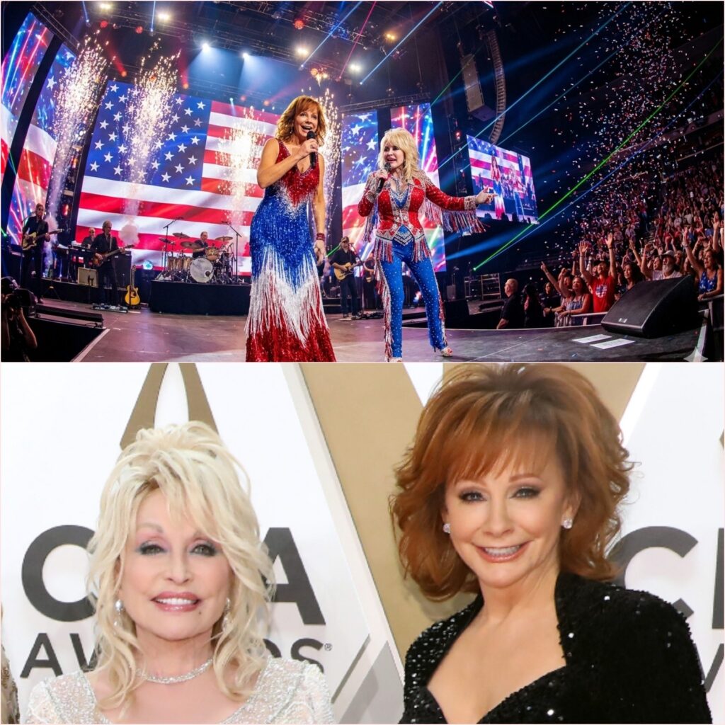 Videos: Reba McEntire and Dolly Parton Ignite Nashville Halftime Stage ...