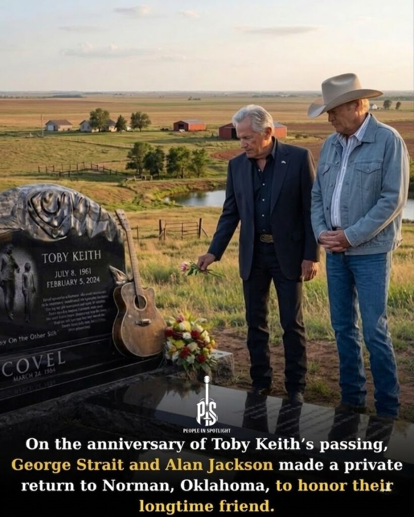 George Strait and Alan Jackson Make Quiet Pilgrimage to Toby Keith’s ...