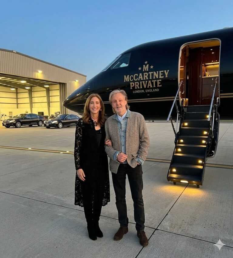 PAUL McCARTNEY AND NANCY SHEVELL’S REPORTED “LIVERPOOL SKY” JET TURNS A ...